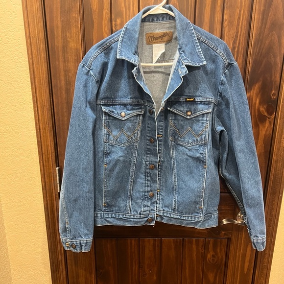Wrangler | Jackets & Coats | Vintage Wrangler Denim Jacket | Poshmark